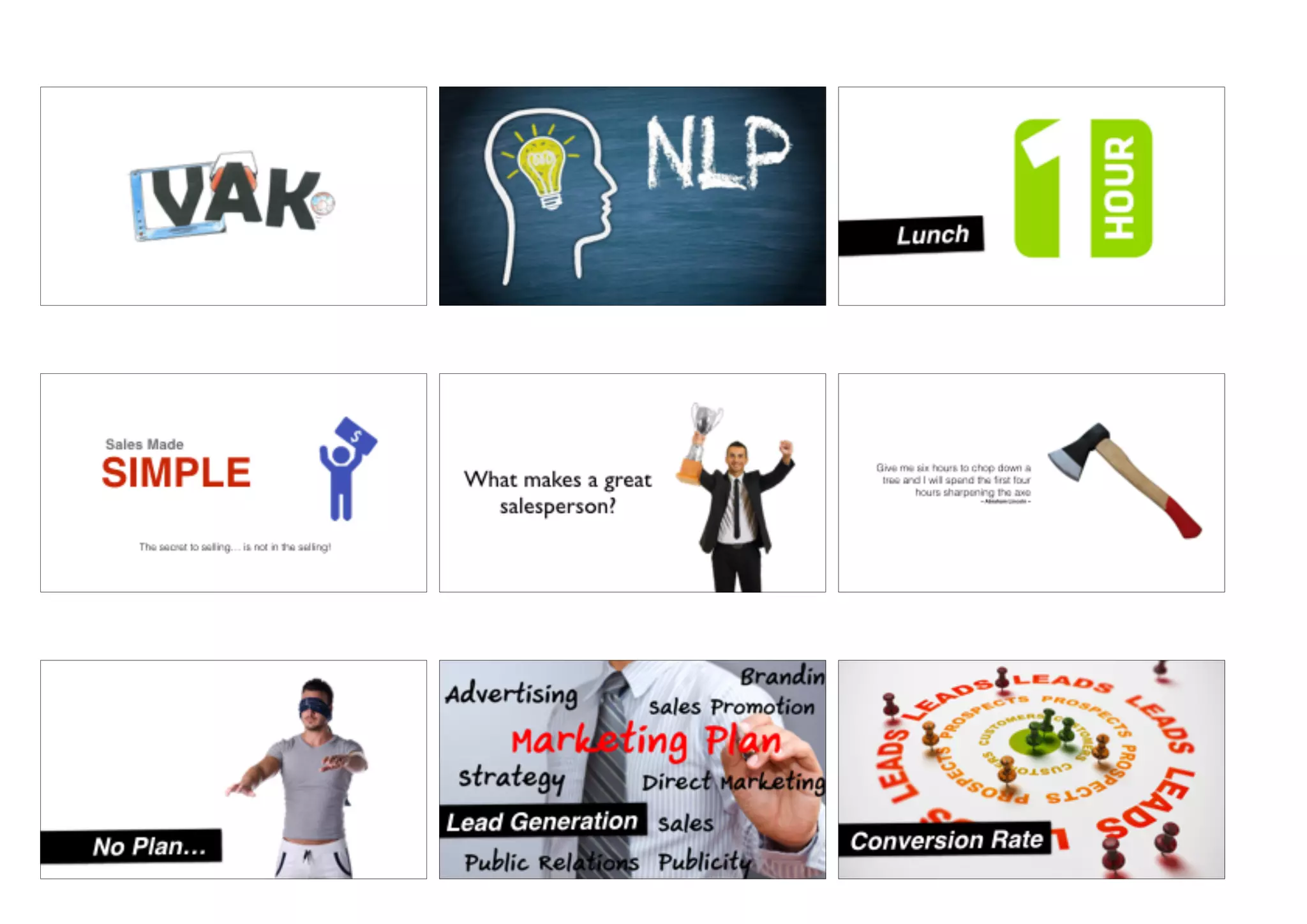 Sales made simple 1day Workshop | PPT