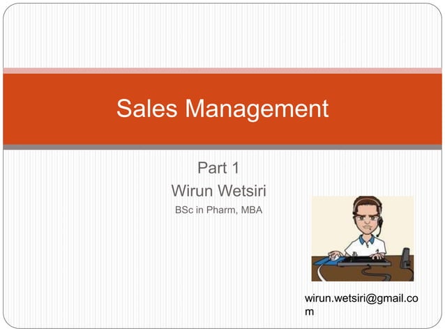 Sales management | PPT