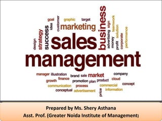 Sales Management | PPTX | Sales | Business