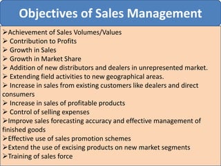 Sales Management | PPTX | Sales | Business