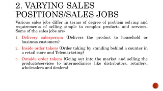 Sales Management.pptx | Sales | Business
