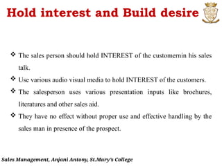 Sales management- Pre Approach, types of sales planning | PPTX