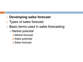 Sales management 6 | PPT