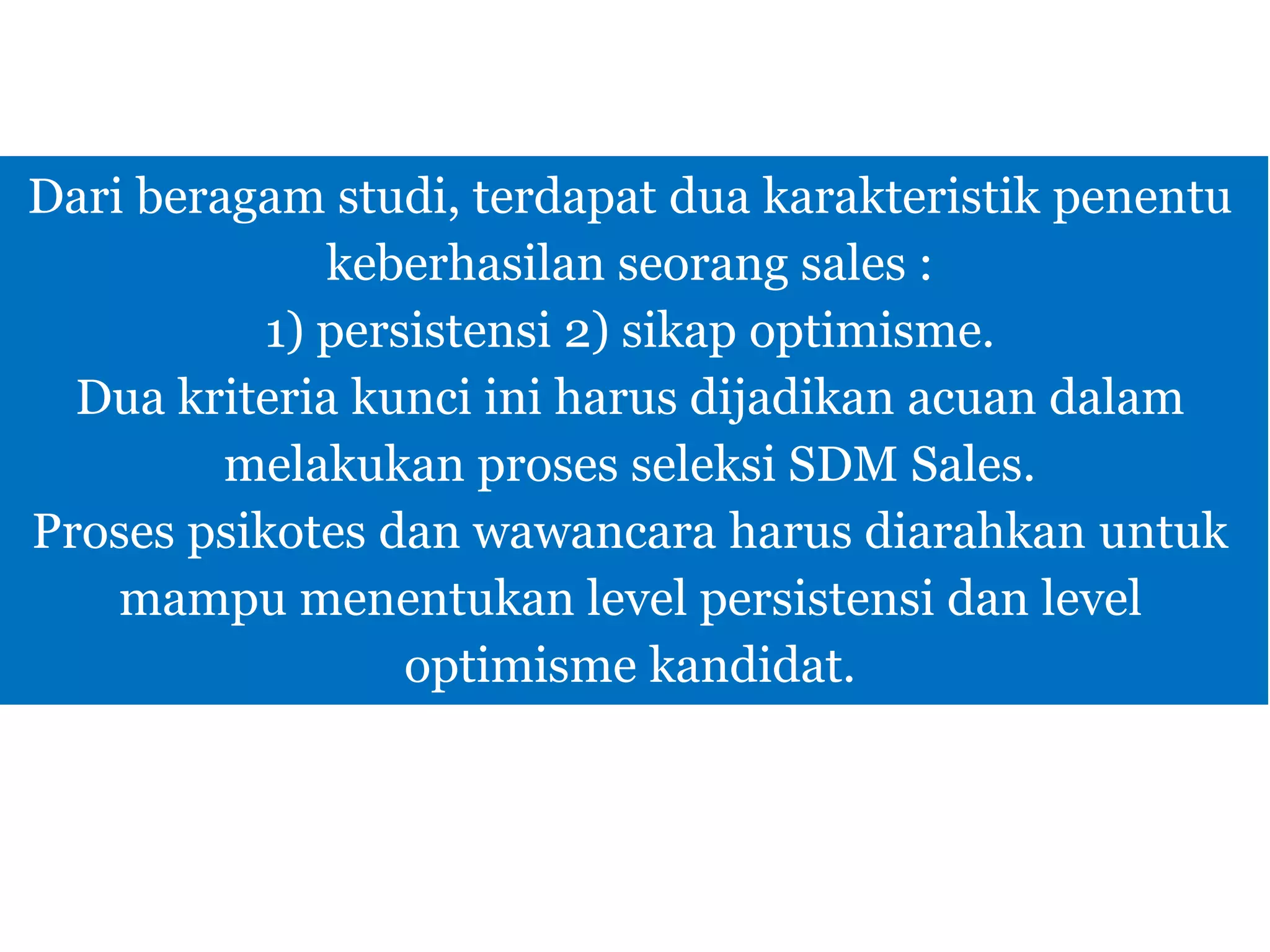 Materi Pelatihan tentang Sales Management - Strategi Penjualan | PPTX