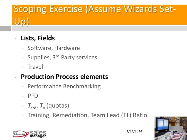 Activity Based Scoping and Pricing for Document Imaging Projects