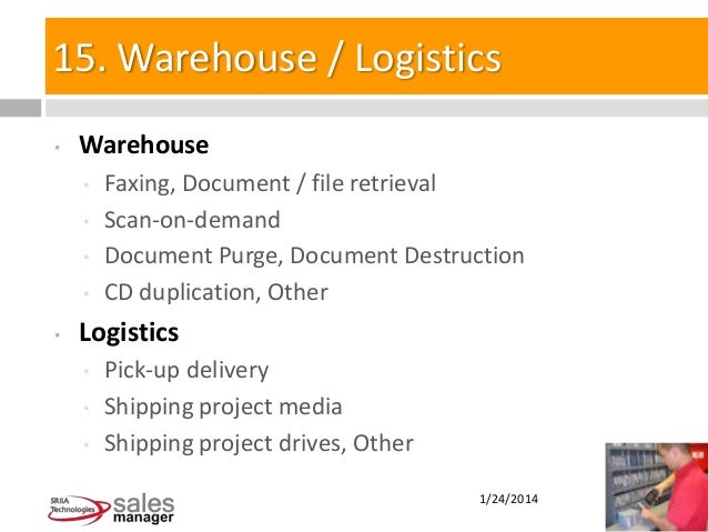 Activity Based Scoping and Pricing for Document Imaging Projects