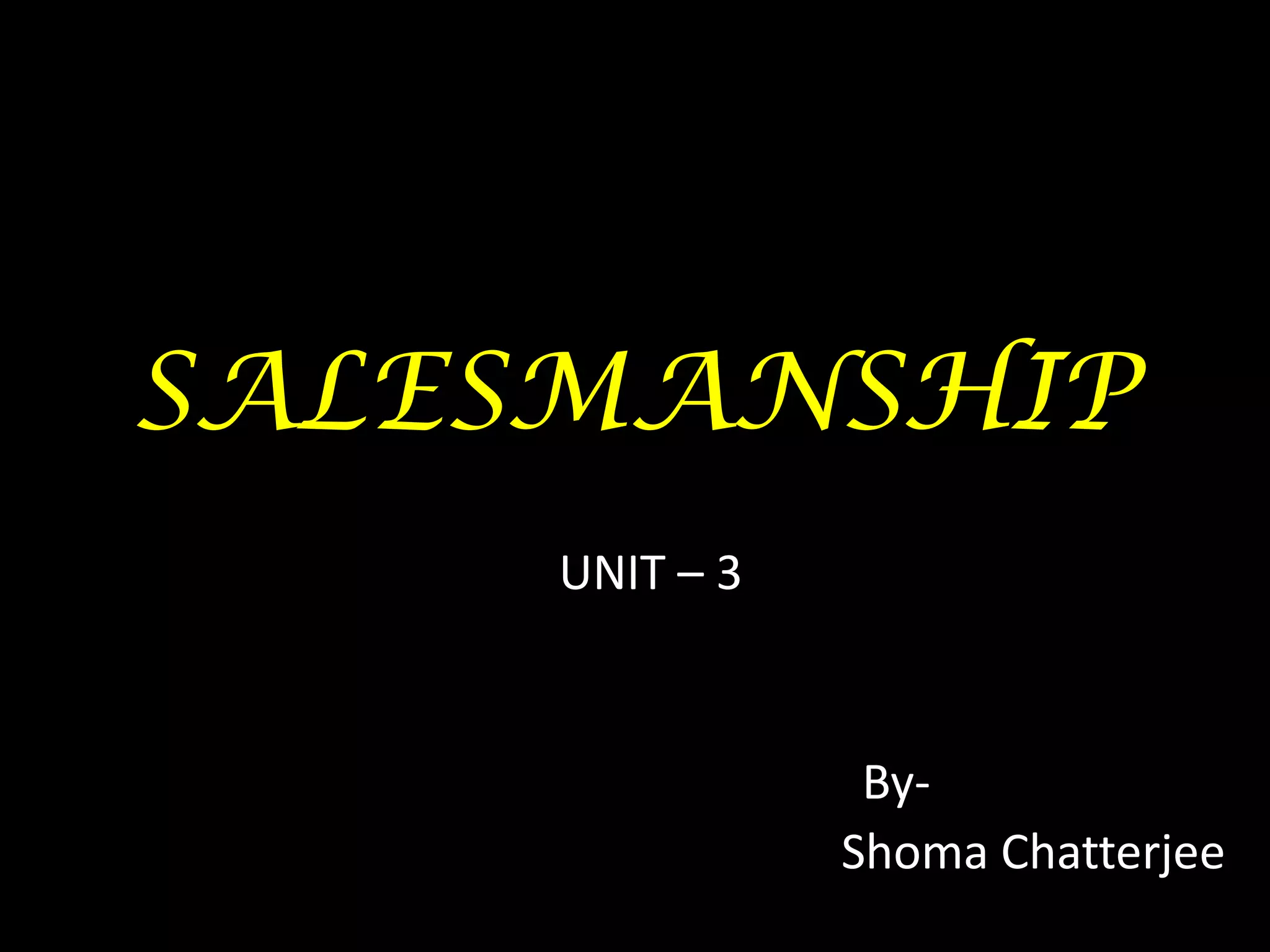 Salesmanship Guide: AIDAS Theory, Buying Formula & More | PPT