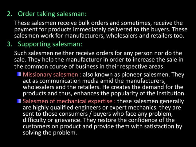 Salesmanship | PPTX | Sales | Business