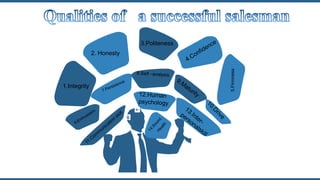 Salesmanship qualities of salesman -iv unit | PPTX | Sales | Business