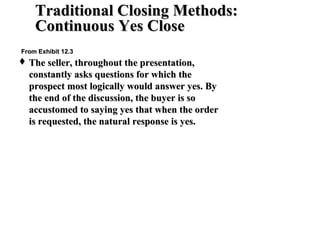 Salesmanship report obtaining commitment | PPT