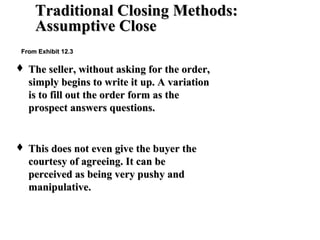 Salesmanship report obtaining commitment | PPT