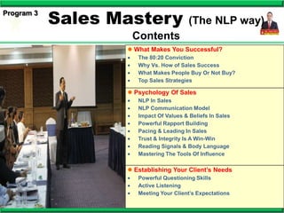 Sales Mastery (The NLP Way) | PPSX