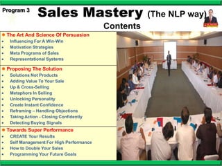 Sales Mastery (The NLP Way) | PPSX