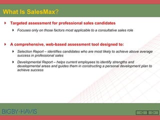 Assess - SalesMax | PPT