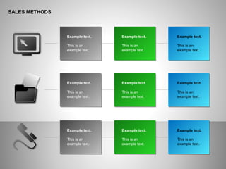 Sales Methods Diagram for PowerPoint | PPT | Free Download
