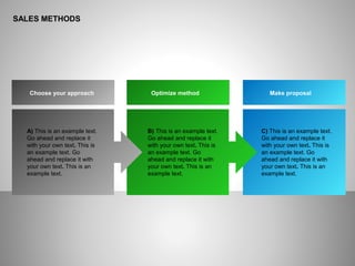 Sales Methods Diagram for PowerPoint | PPT