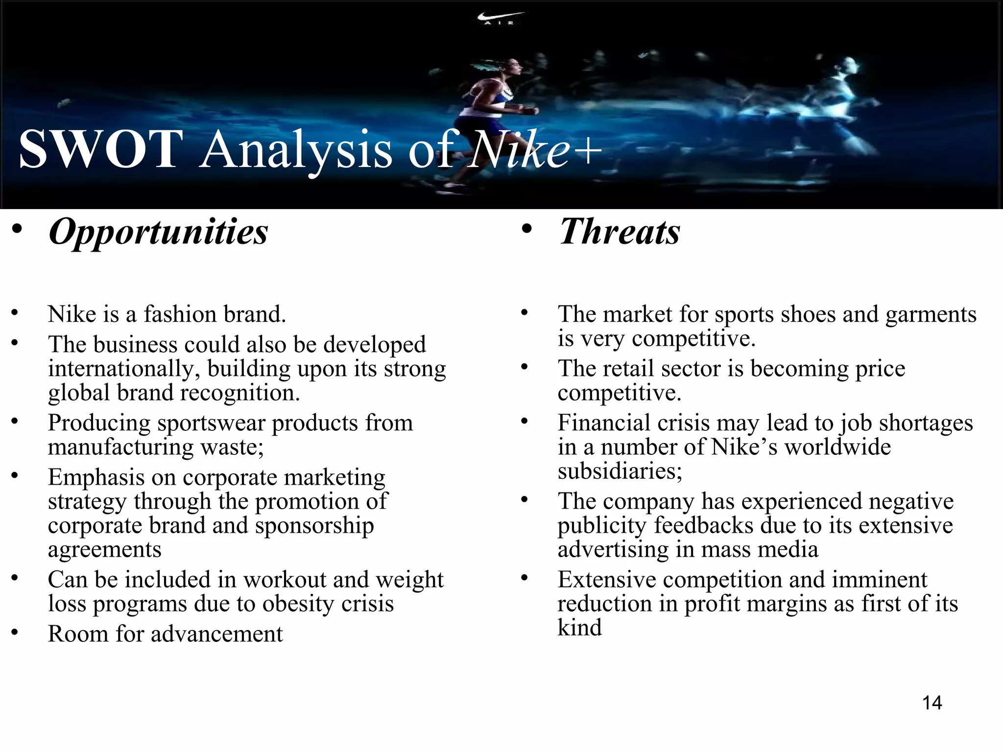 Sales management of NIKE | PPT