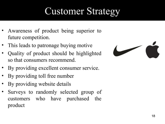 Sales management of NIKE | PPT