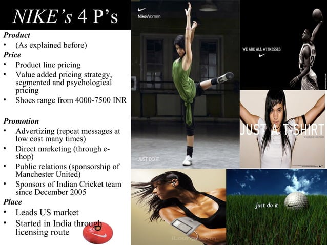 Sales management of NIKE | PPT
