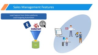 Sales and Process Management software Maple CRM | PPT