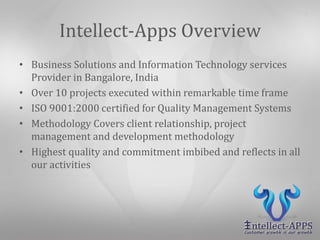 Sales mobile coe intellect apps | PPT