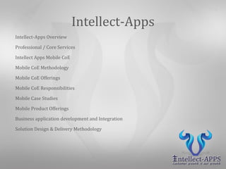 Sales mobile coe intellect apps internal | PDF