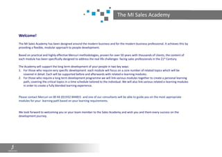 Sales modules 2013 | PPT