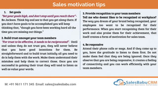Sales motivation tips | PPT