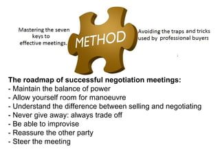Sales negotiation training | PPT