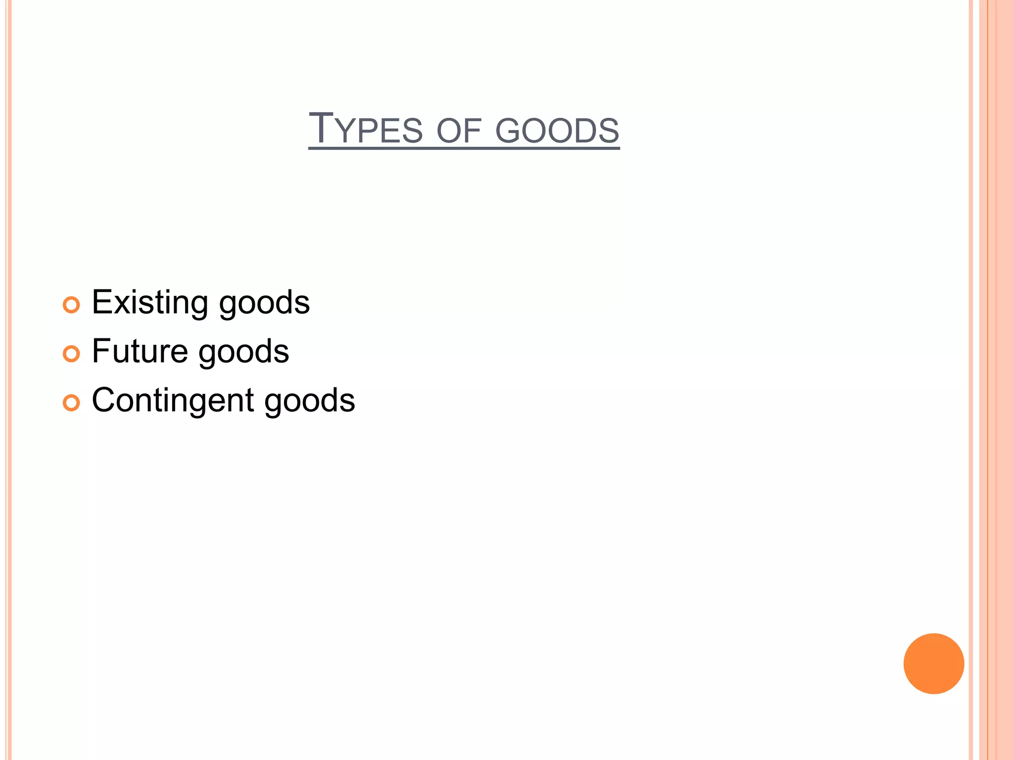 Sales of goods act 1930 | PPTX