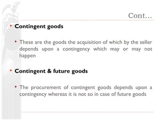 BBA-SEM-5-MERCANTILE LAW- Sales of goods act | PPT | Real Estate Buying ...