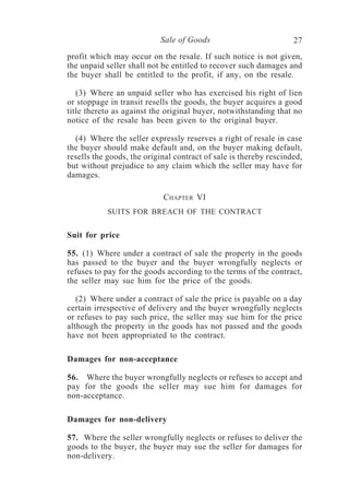 Sales of goods act 1957 | PDF