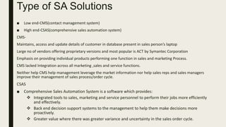 Sale soft inc | PPTX | Operating Systems | Computer Software and ...