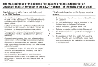 Sales and Operations Planing Handbook | PDF