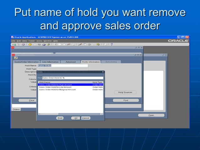 Sales order approval process | PPT