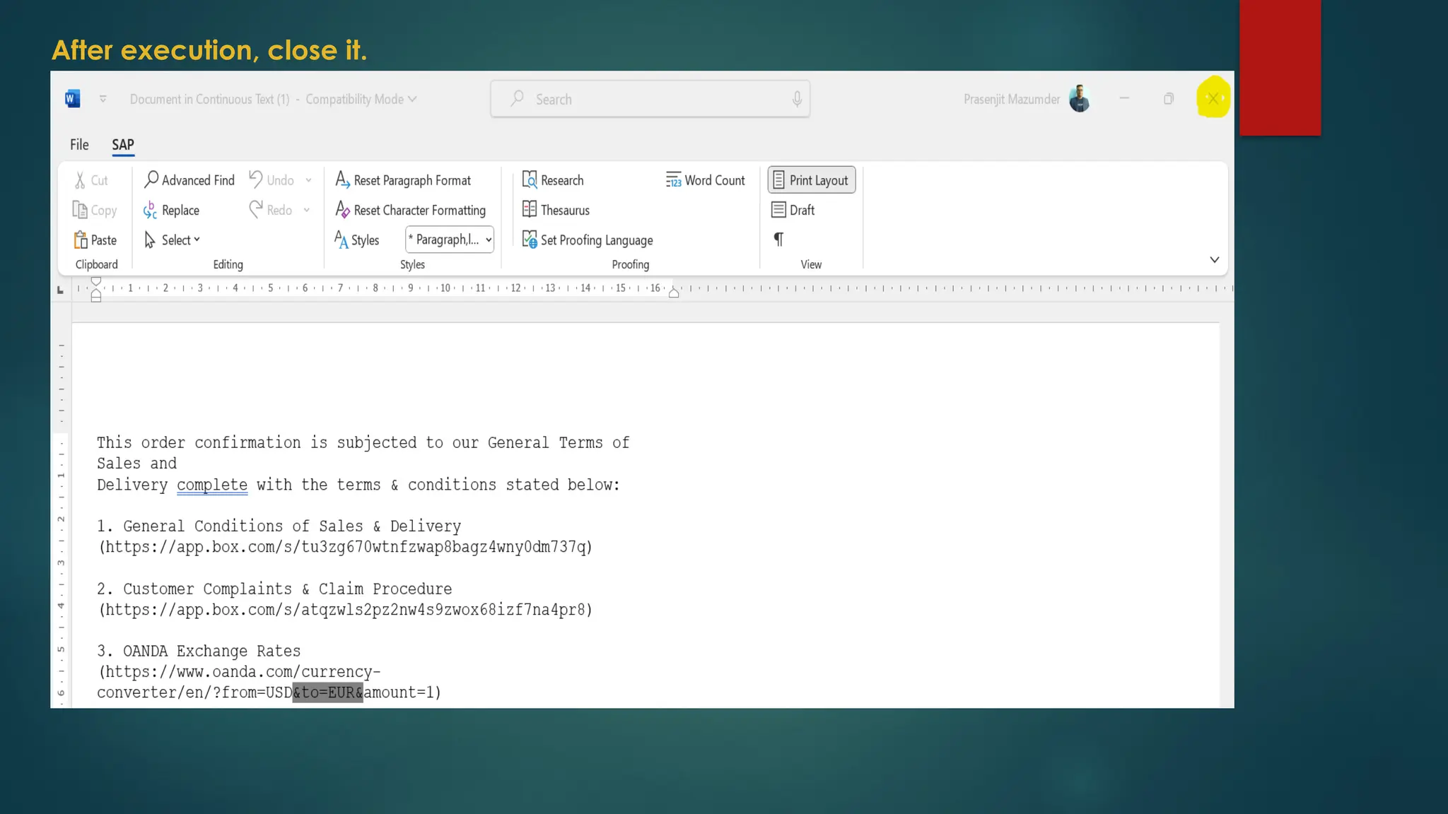 Sales Order Text Maintenance in SAP.pptx