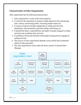 Sales organization | DOCX