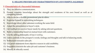 Sales Organization Designs & Personal Selling Process | PPTX