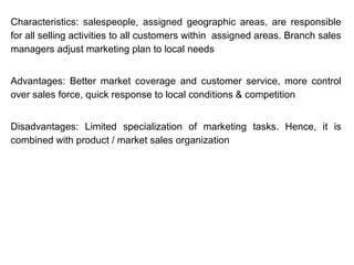 Sales organization structure | PPT