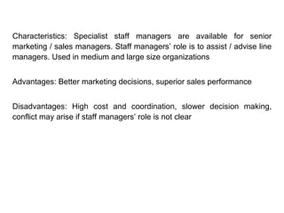 Sales organization structure | PPT