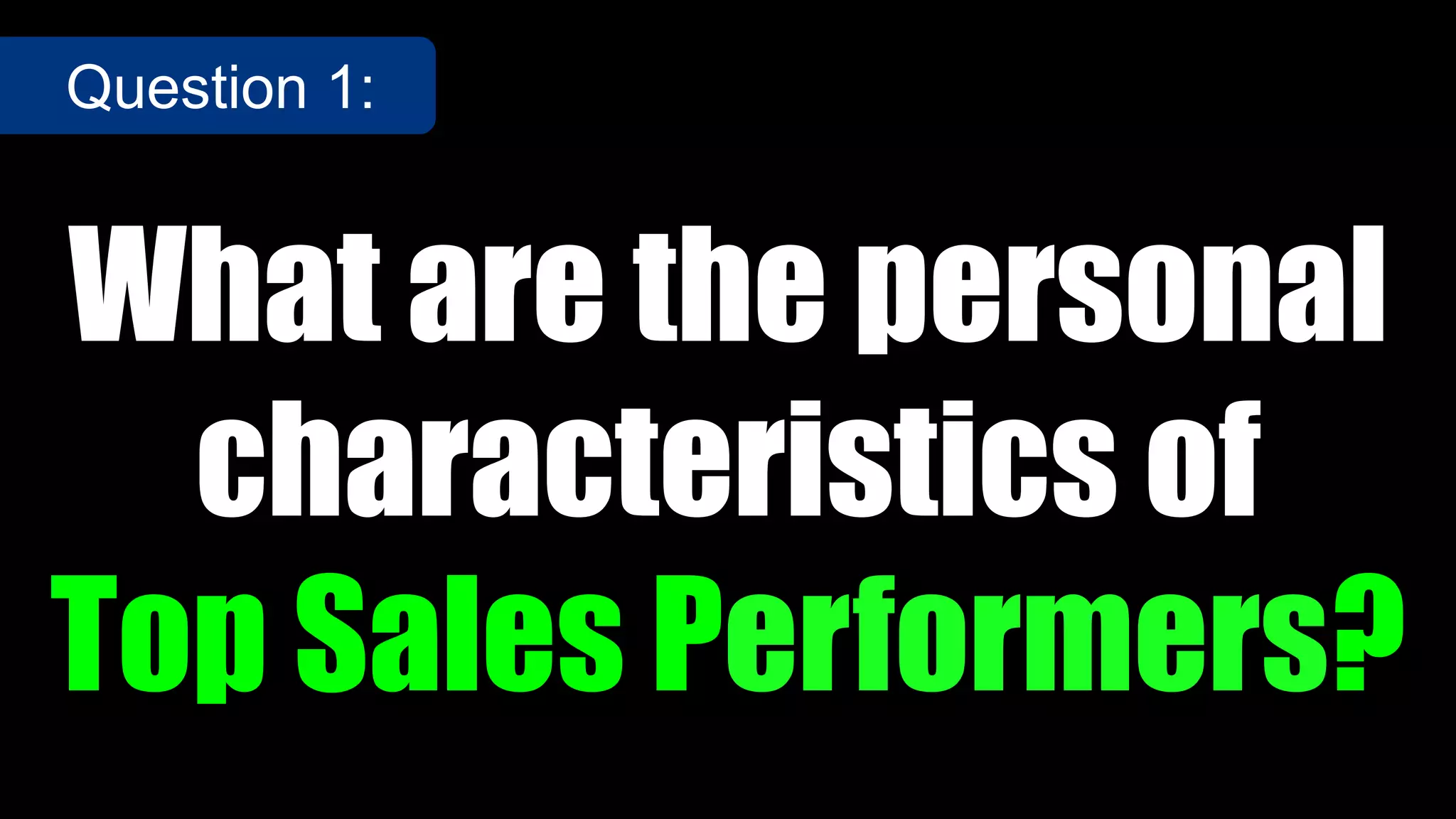 Sales Performance Motivation | PDF