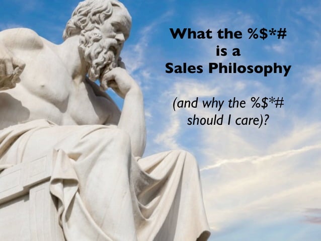 Sales philosophy | PPT