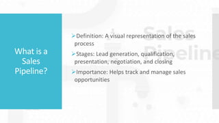 SALES PIPELINE MANAGEMENT for beginners.pptx