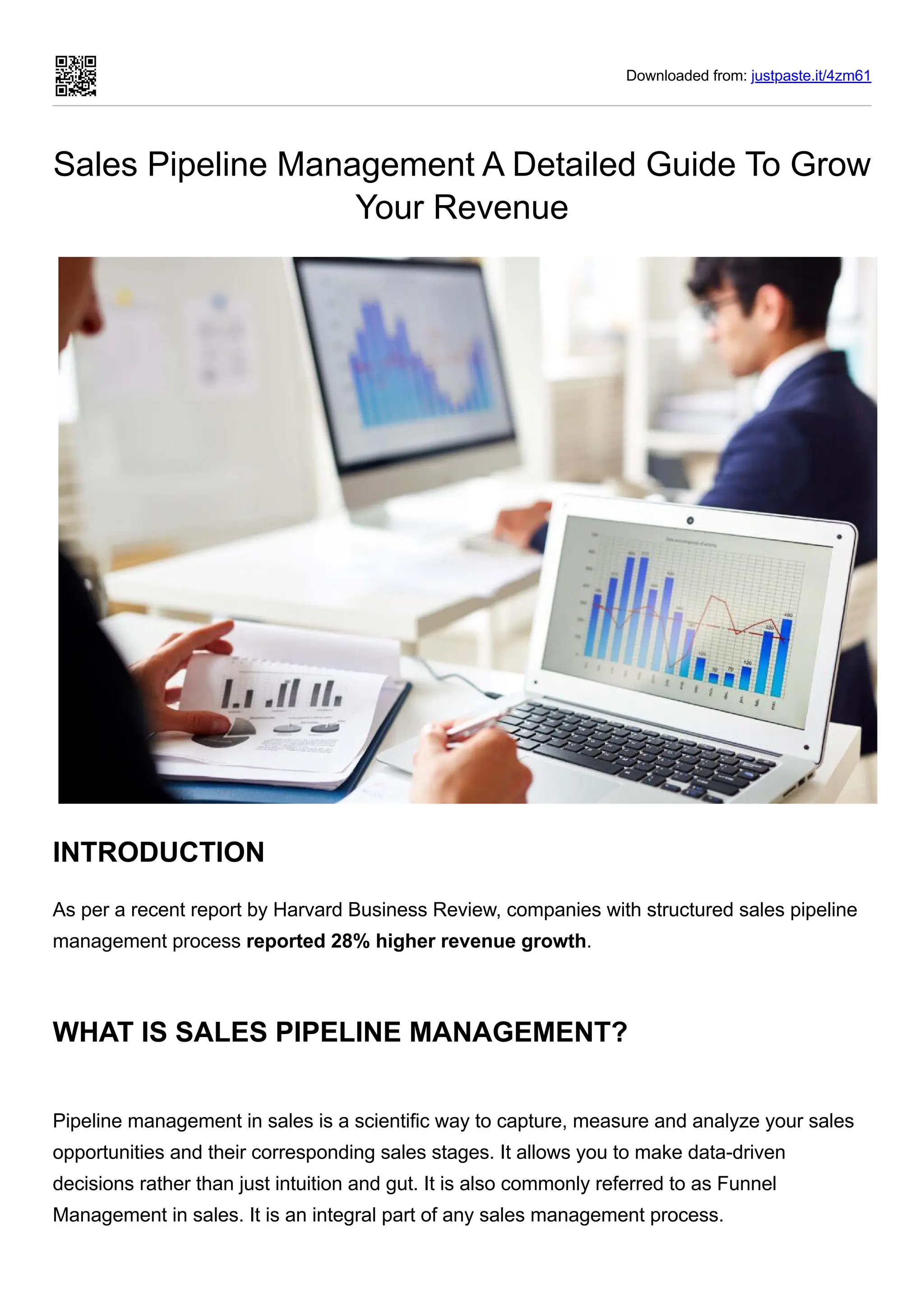 Sales Pipeline Management A Detailed Guide To Grow Your Revenue.pdf