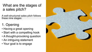 Sales Pitch !! | PPTX