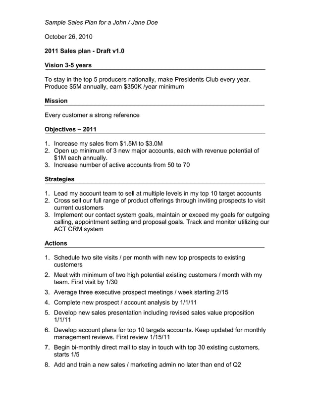 Sales plan_ | PDF