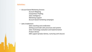 Sales Plan for SMEs Companies or Starups | PPT