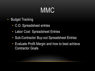 MMC | PPTX | Construction Industry | Industries