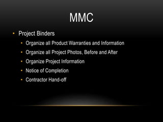 MMC | PPTX | Construction Industry | Industries