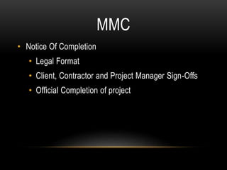 MMC | PPT